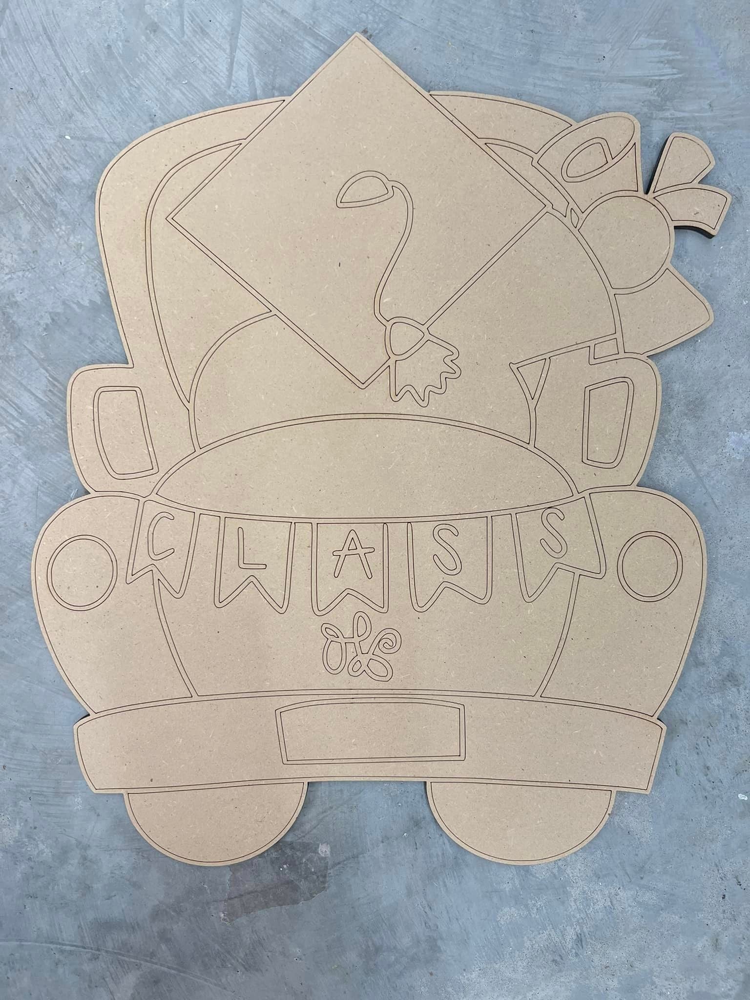 Cut and Traced Graduation Truck – Legacy Creations Custom Woodworks